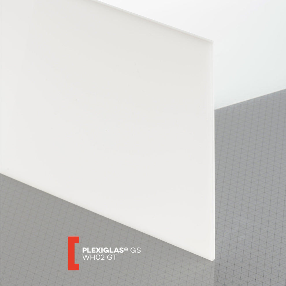 PLEXI GS 3MM TRANSLUCENT OPAL GLOSS WH02 1000X600MM – Maizey Craft