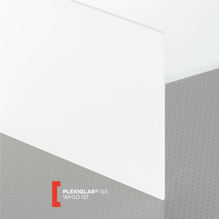 PLEXI GS 5MM TRANSLUCENT SNOW GLOSS WH10 1000X600MM – Maizey Craft