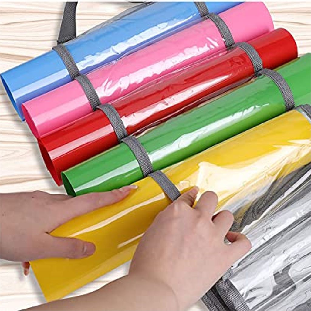 Vinyl Hanging Bag – Storage Organiser for Rolls & HTV Films – Maizey Craft